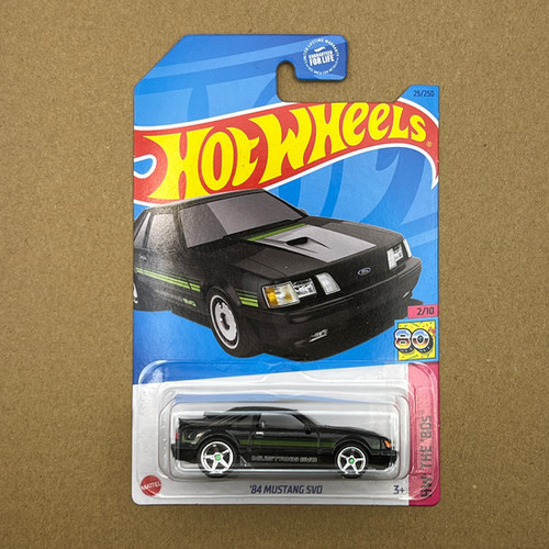 Hot Wheels ’84 Mustang SVO Custom. Wheel Swap | Diecast Max