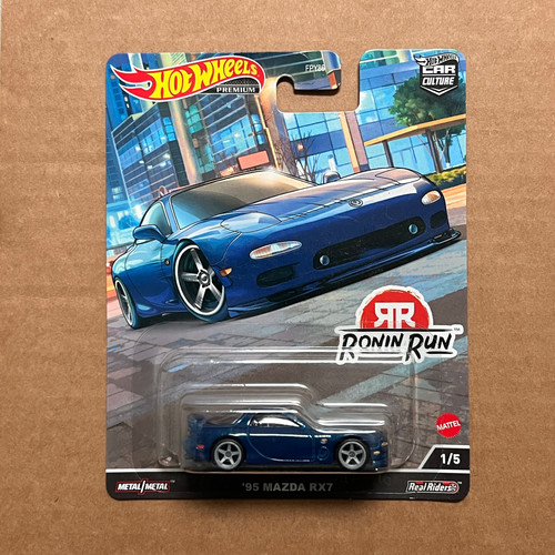 Hot Wheels Premium Car Culture Ronin Run ’95 Mazda RX7 #1/5 | Diecast Max