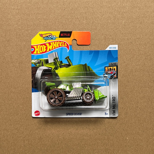 Hot Wheels Mainline Netflix Let’s Race Speed Dozer HW Metro #5/10 ...