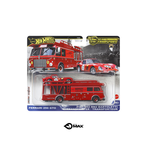 Hot Wheels Premium Team Transport Ferrari 250 GTO + Fiat 642 RN2 ...