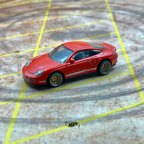 Matchbox Porsche 911 Turbo. Red Edition. Custom Wheel Swap. Rines ...
