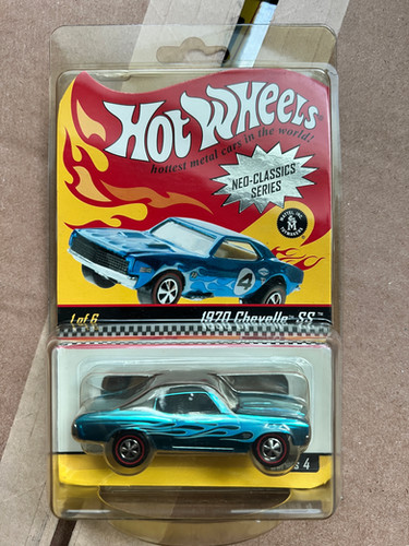 Hot Wheels RLC Neo-Classics Series 4. 1970 Chevy Chevelle SS. 1 de 6 ...