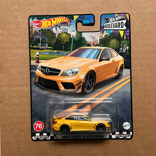 Hot Wheels Premium Boulevard Series #76 ’12 Mercedes-Benz C63 AMG Coupe ...