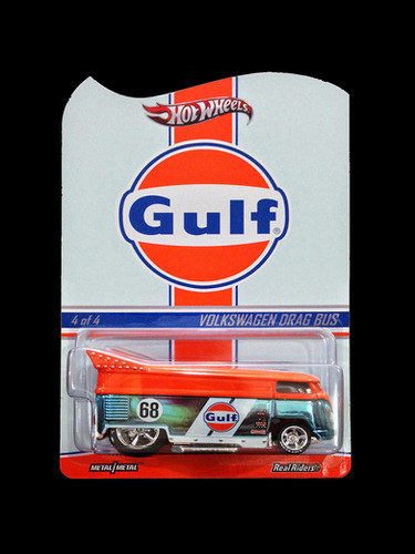 Hot Wheels RLC VW Drag Bus Gulf Racing Series 4 of 4 | Diecast Max