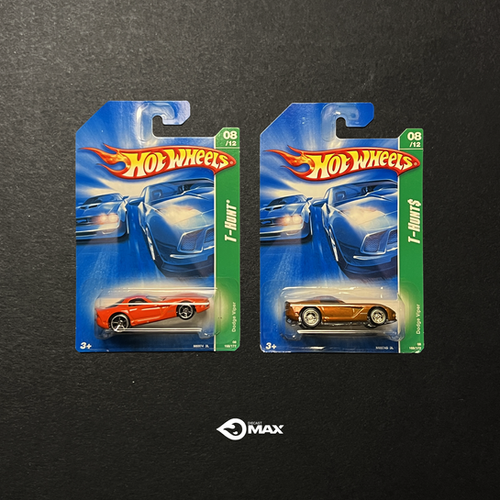 Hot Wheels Treasure Hunt T-Hunt 2008 Duo Combo TH + STH Dodge Viper ...