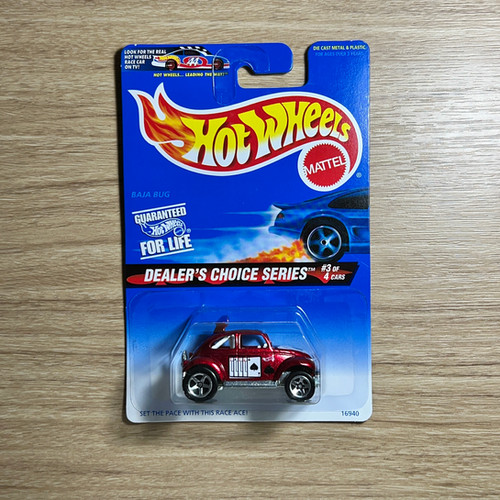 Hot Wheels Vintage Mainline Blue Card VW Baja Bug "Vocho" 1996 ...