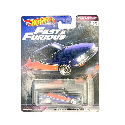 Hot Wheels Premium Fast & Furious Fast Rewind Nissan Silvia CSP311 ...