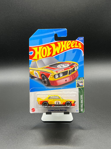 Hot Wheels Basic Retro Racer 1973 BMW 3.0 CSL Race Car | Diecast Max