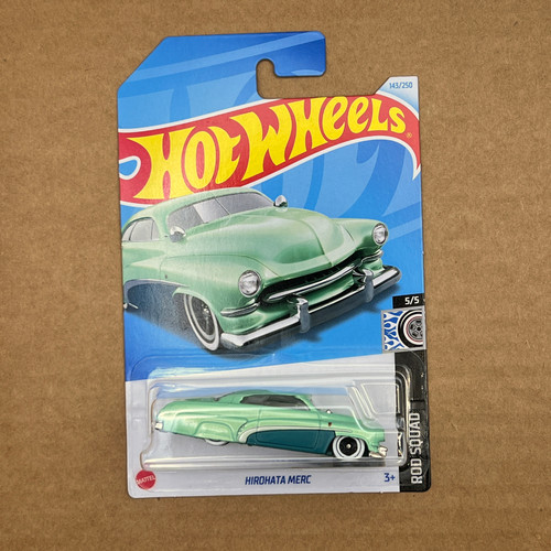 Hot Wheels Mainline Hirohata Merc. Mercury. Rod Squad #5/5 | Diecast Max