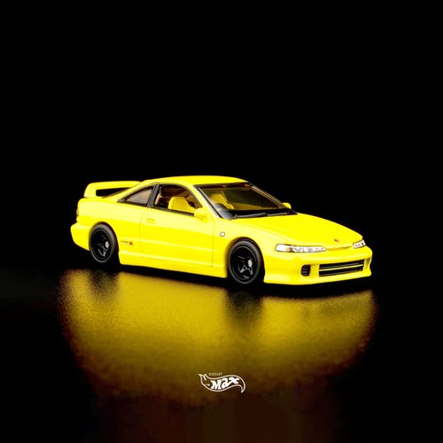 Hot Wheels RLC Exclusive 1995 Honda Integra Type R, Yellow. JDM ...