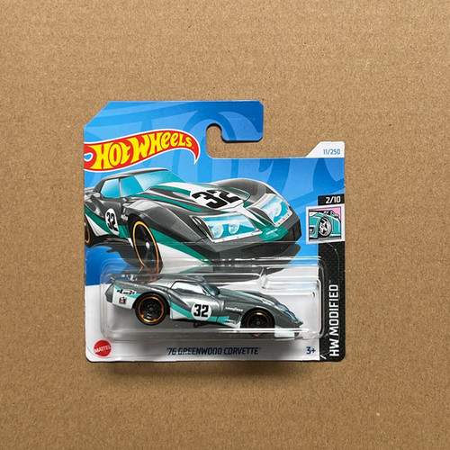 Hot Wheels Mainline ’76 Greenwood Corvette | HW Modified #2/10 ...