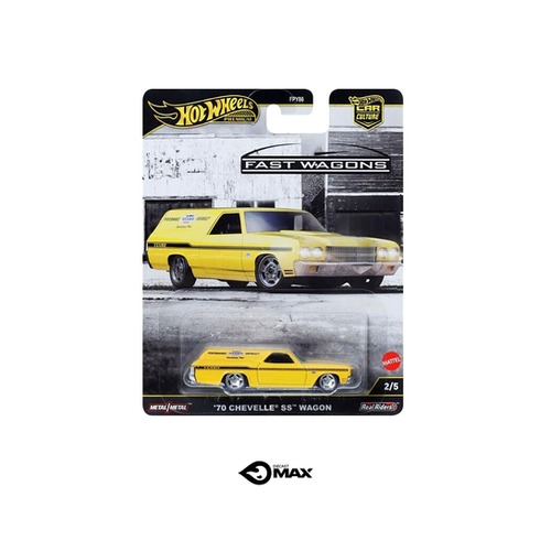 Hot Wheels Premium Car Culture Fast Wagons ’70 Chevy Chevelle SS Wagon ...