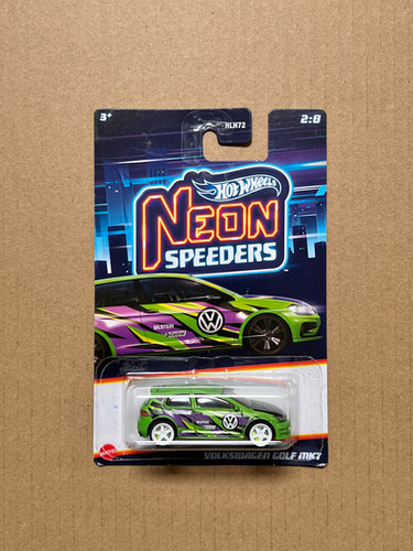 Hot Wheels Neon Speedsters Volkswagen Golf MK7 #2/8. Custom Wheels ...