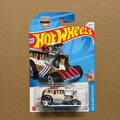 Hot Wheels Mainline Birthday Burner | HW Celebration Racers #8/10 ...