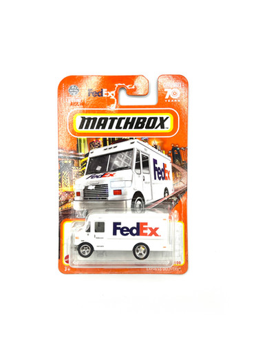 Matchbox Delivery Express Cargo Van. Fedex. Custom Wheel Swap. Premium ...