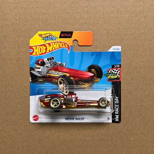 Hot Wheels Mainline Netflix Lets Race Rockin’ Railer. HW Race Day #2/10 ...