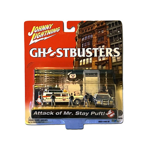 Johnny Lightning: Ghostbusters Diorama (Attack of Mr. StayPuft ...