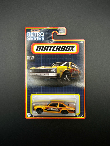 Matchbox Retro Series, 1979 Chevy Nova Hatchback. Nova Dream. Rareza ...