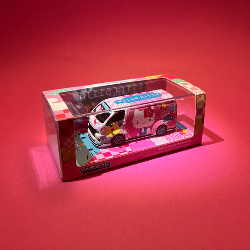 Tarmac Toyota Hiace Widebody Hello Kitty Summer Festival | Diecast Max
