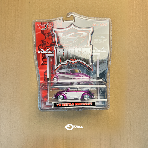 G-Ridez Volkswagen VW Beetle Cabriolet, Vocho Convertible | Diecast Max