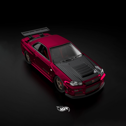 Hot Wheels RLC Exclusive sELECTIONs Nissan Skyline GT-R (BNR34) Spectra ...