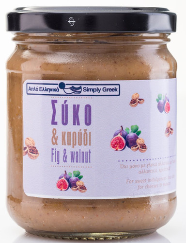 Figs and walnuts paste | Griekse-deli.com