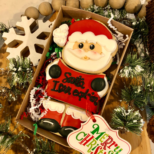 Santa Sugar Cookie Gift Set | Dp Sweets Cookies