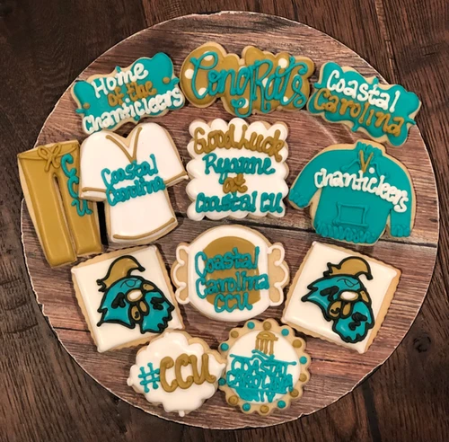 Coastal Carolina University Sugar Cookies | Dp Sweets Cookies