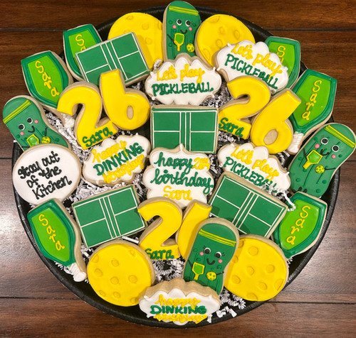 Pickle Ball Theme | Dp Sweets Cookies