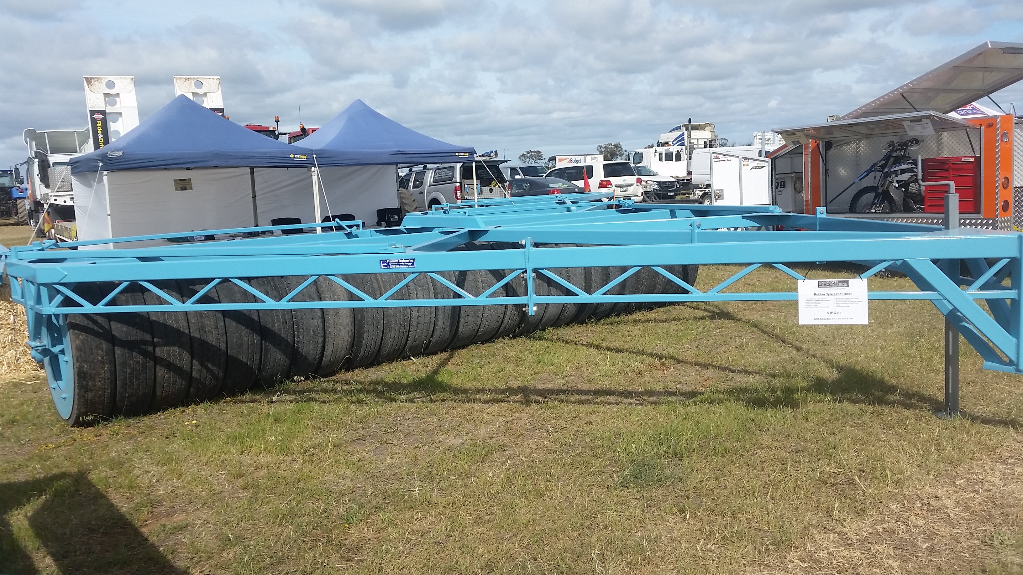 RUBBER TYRE LAND ROLLERS | promnitzengineering