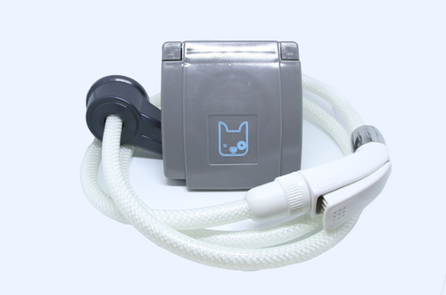 Warm Water Outside Shower for Washing Dogs