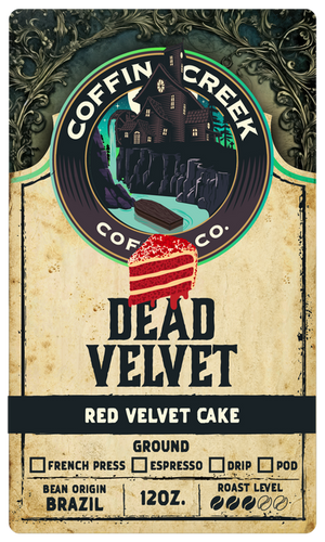Dead Velvet - Red Velvet Cake Flavoured Coffee - **2 lb** | CHD