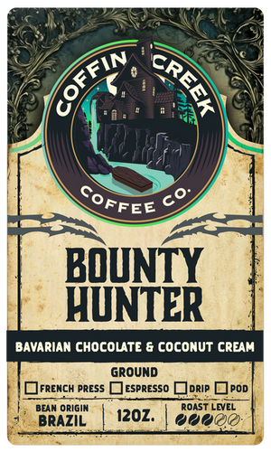 Bounty Hunter - Chocolate Coconut Flavoured Coffee - 340 Grams | Coffin ...