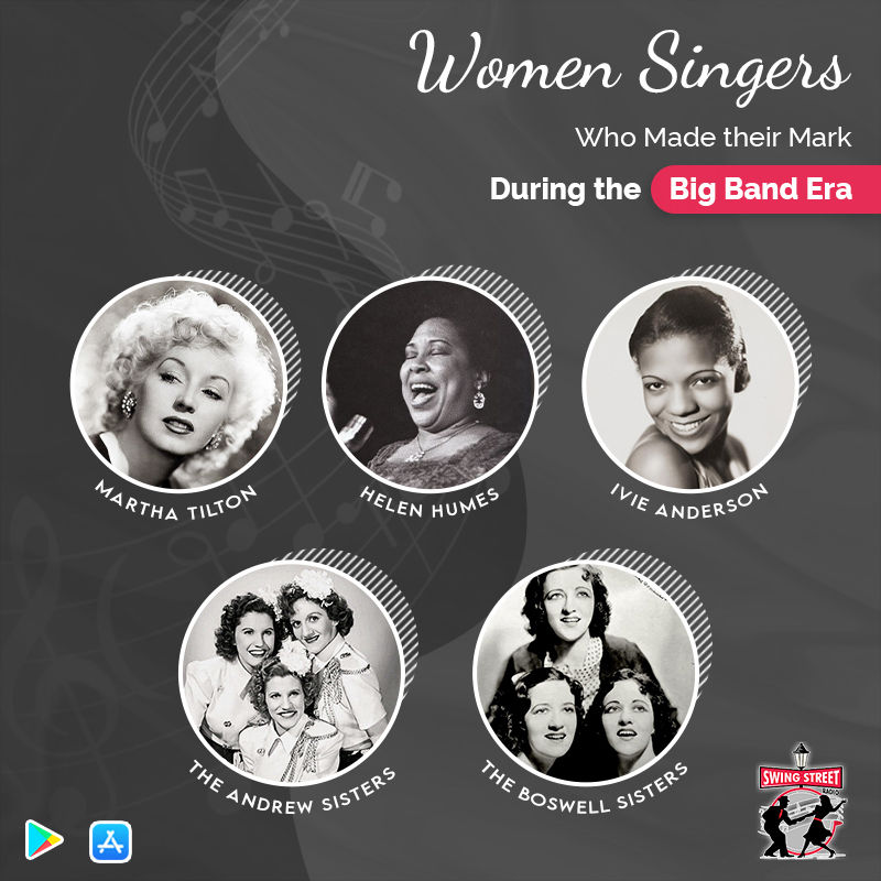 Women Singers Who Made their Mark during the Big Band Era