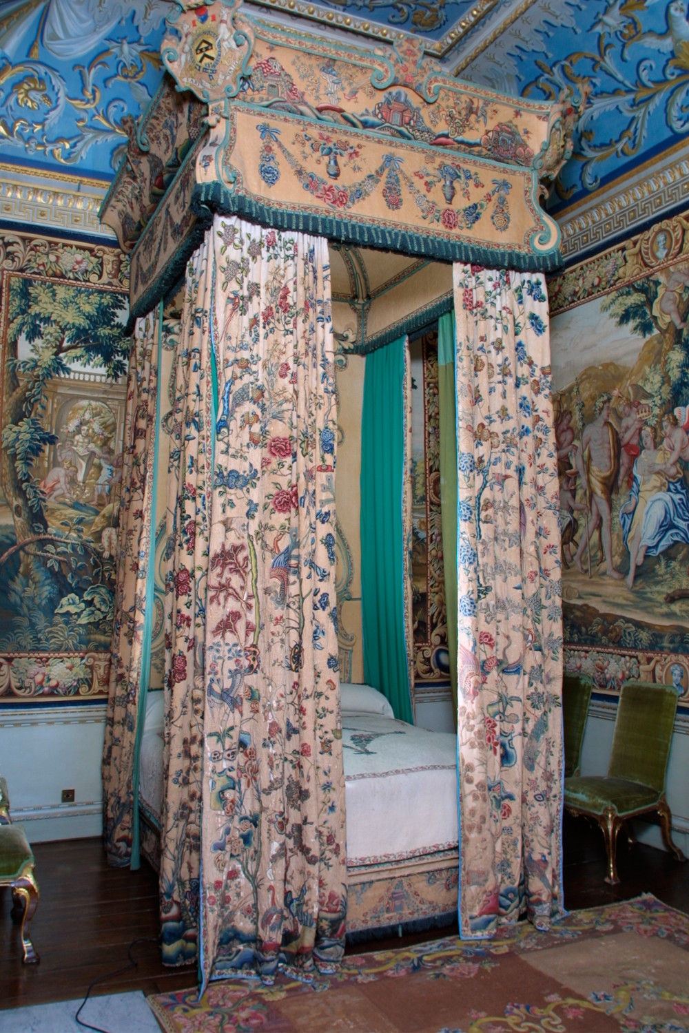 Indian Chintz in English Interiors