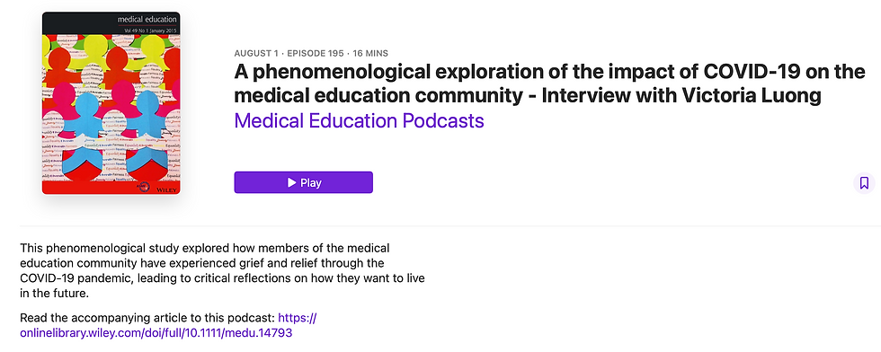 Podcast Appearance: Dr. Victoria Luong