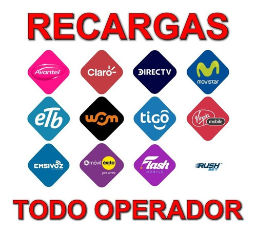 RECARGAS Y PAQUETES | MEGA PAGOS COLOMBIA
