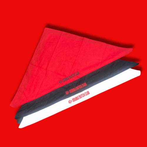 40+Double Dutch Club Bandanas | 40+Double Dutch Club