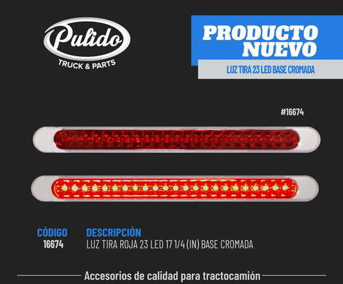 BARRA LED RED | Pulido Truck Shop