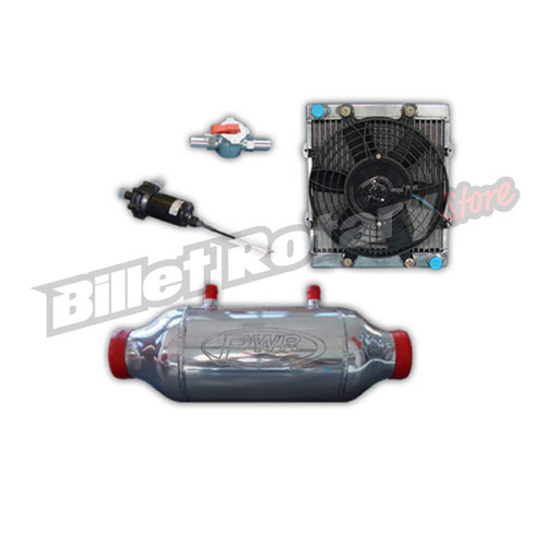PWR 6" x 10 Barrel Intercooler Kit | billet-rotary-store