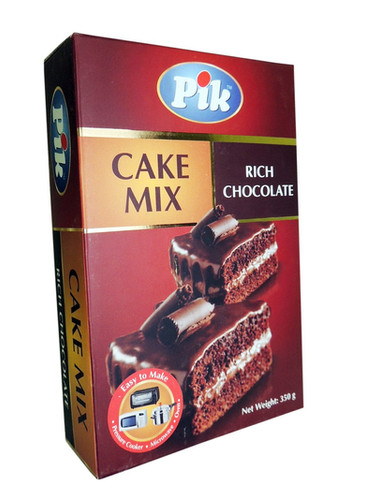 Pik Cake Mix - Rich Chocolate is a vegetarian-friendly, ready-to-use ...