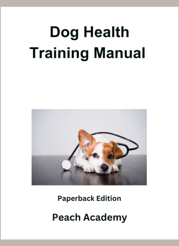 Dog Health Training Manual | Peach Academy