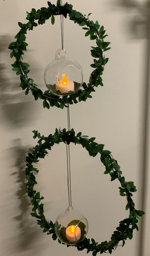 Double Hanging Candle Mobile | My Site 2