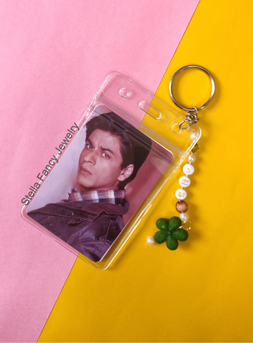 SRK photo charm keychain | stellahub