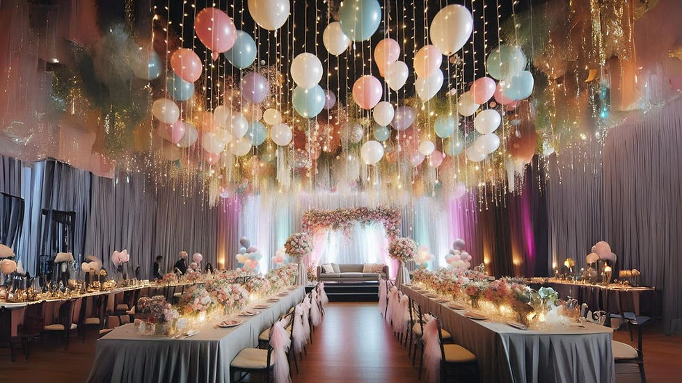 Modern and Minimalist Wedding Reception Decoration Ideas