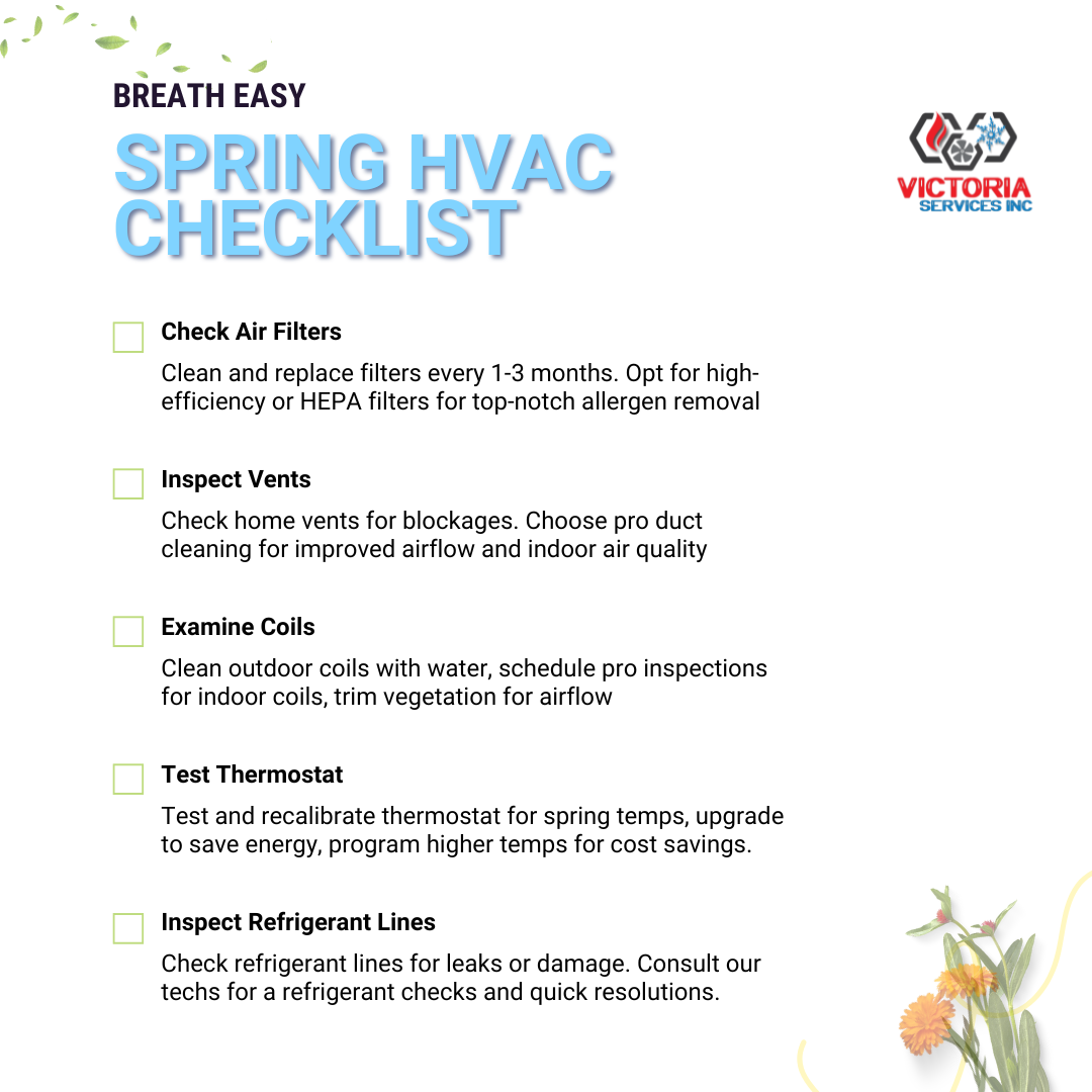 Breathe Easy This Spring: Your HVAC Maintenance Checklist