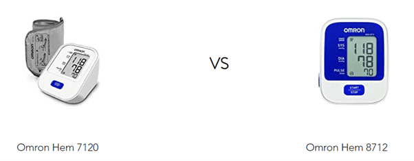 Omron Hem 7120 vs Hem 8712: Choose the best?