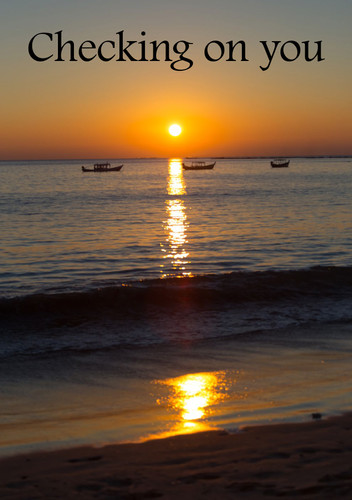 Checking on you | Life is Poetic