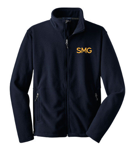 SMG Uniform Full Zip Fleece Navy | Just Peachy Prints