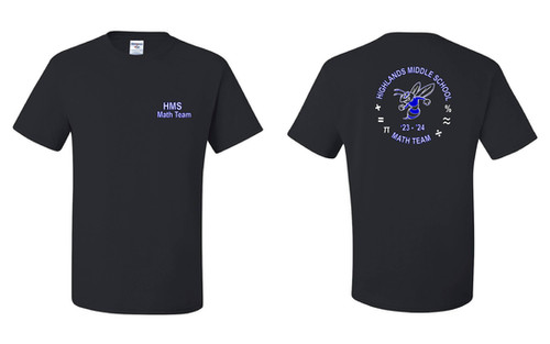 Highlands Math Team shirt | Just Peachy Prints